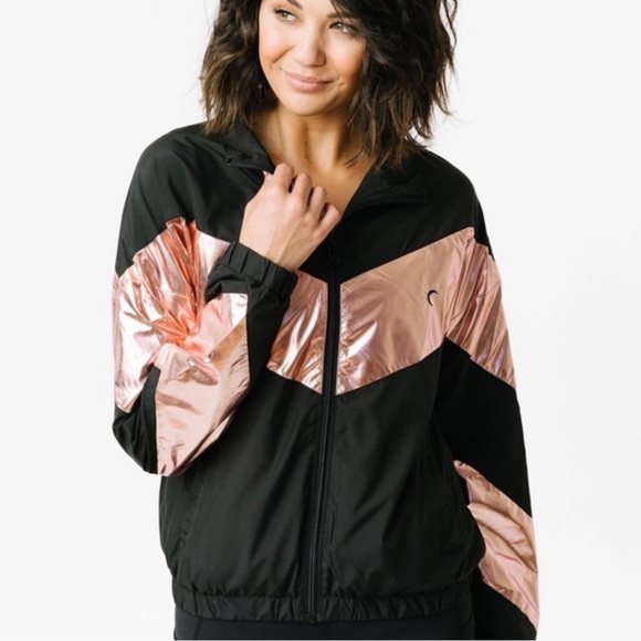 ZYIA | Jackets & Coats | Nwot Zyia Active Pink Shine Block Athletic ...